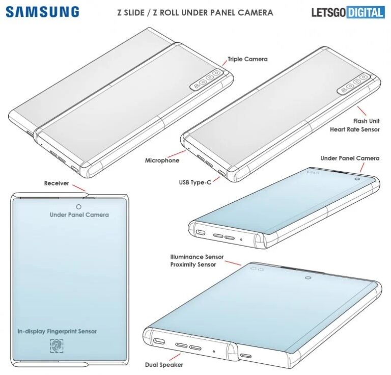 Así será el Galaxy Z Roll, el primer smartphone con pantalla enrollable ...